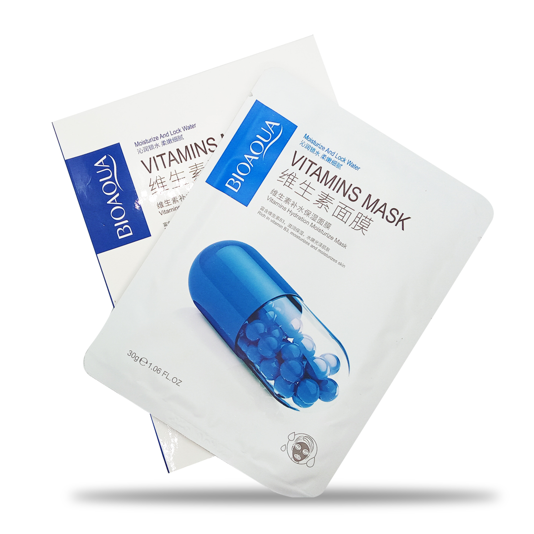 Bio Aqua Vitamin Best Quality Face Mask Sheet - Beautyza